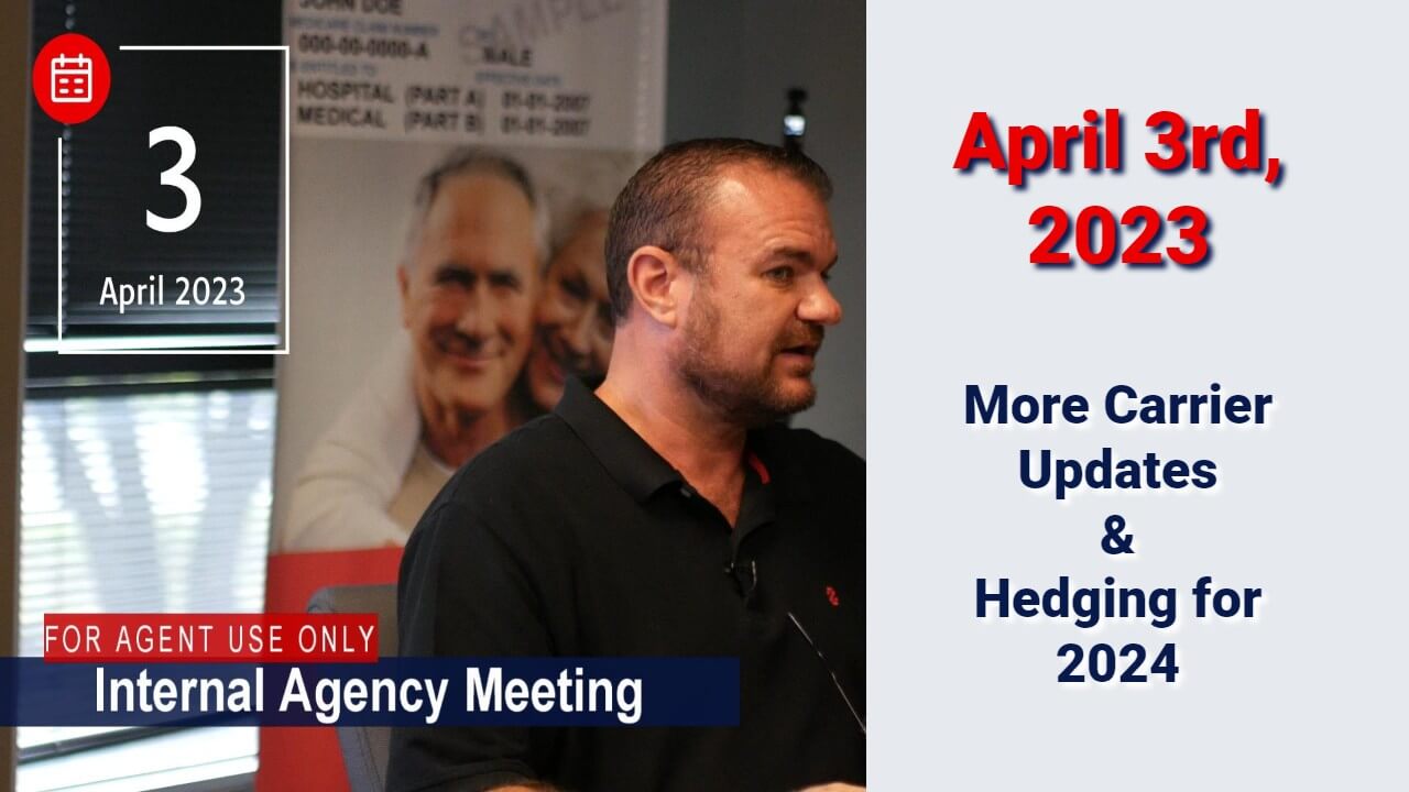 Carrier Updates & Hedging for 2024 | Weekly Meeting 4/3/23 ...