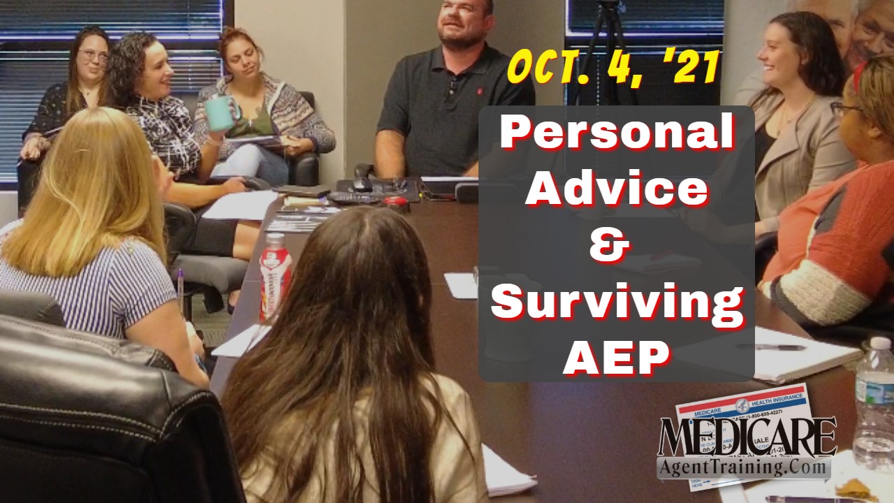 Surviving AEP and Life Tips - MedicareAgentTraining.com