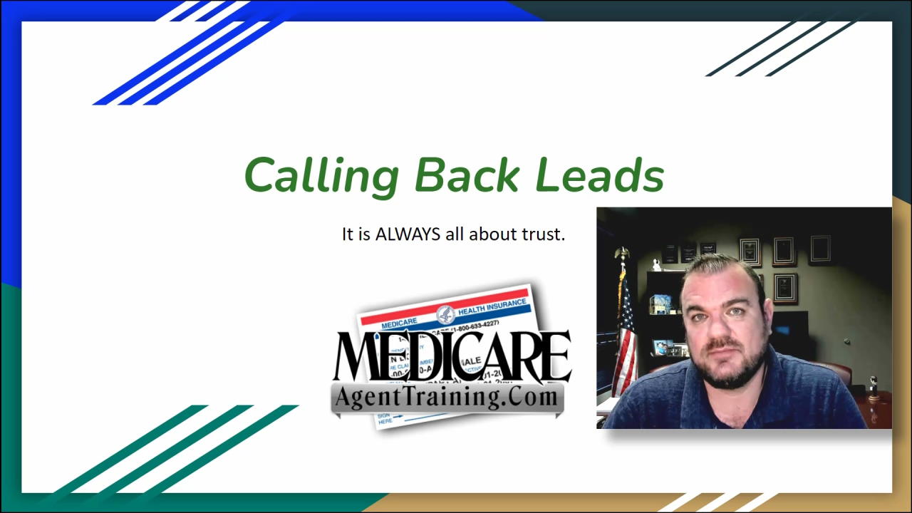 How to Call Back Leads - MedicareAgentTraining.com